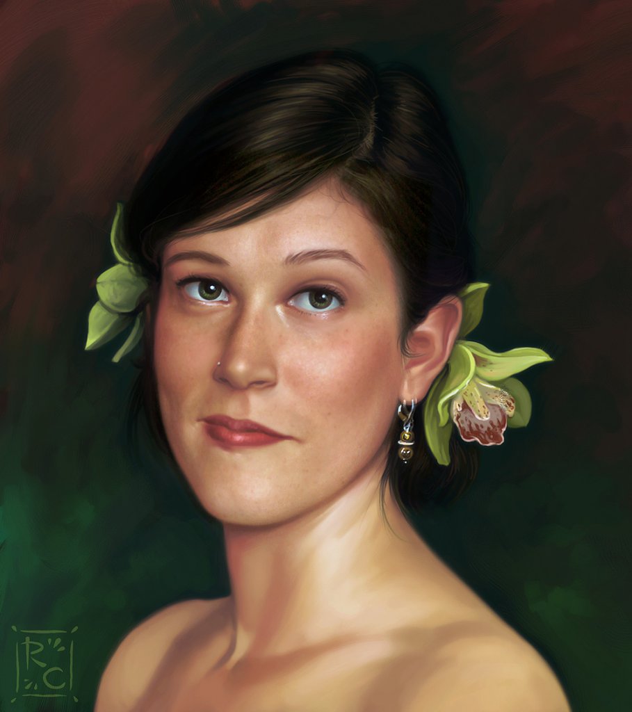 Portrait – Jenn – The Art of Roberto Campus